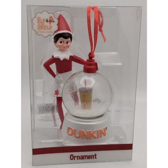 Dunkin Donuts | Holiday | New Dunkin Ornament 223 Elf On The Shelf Girl ...